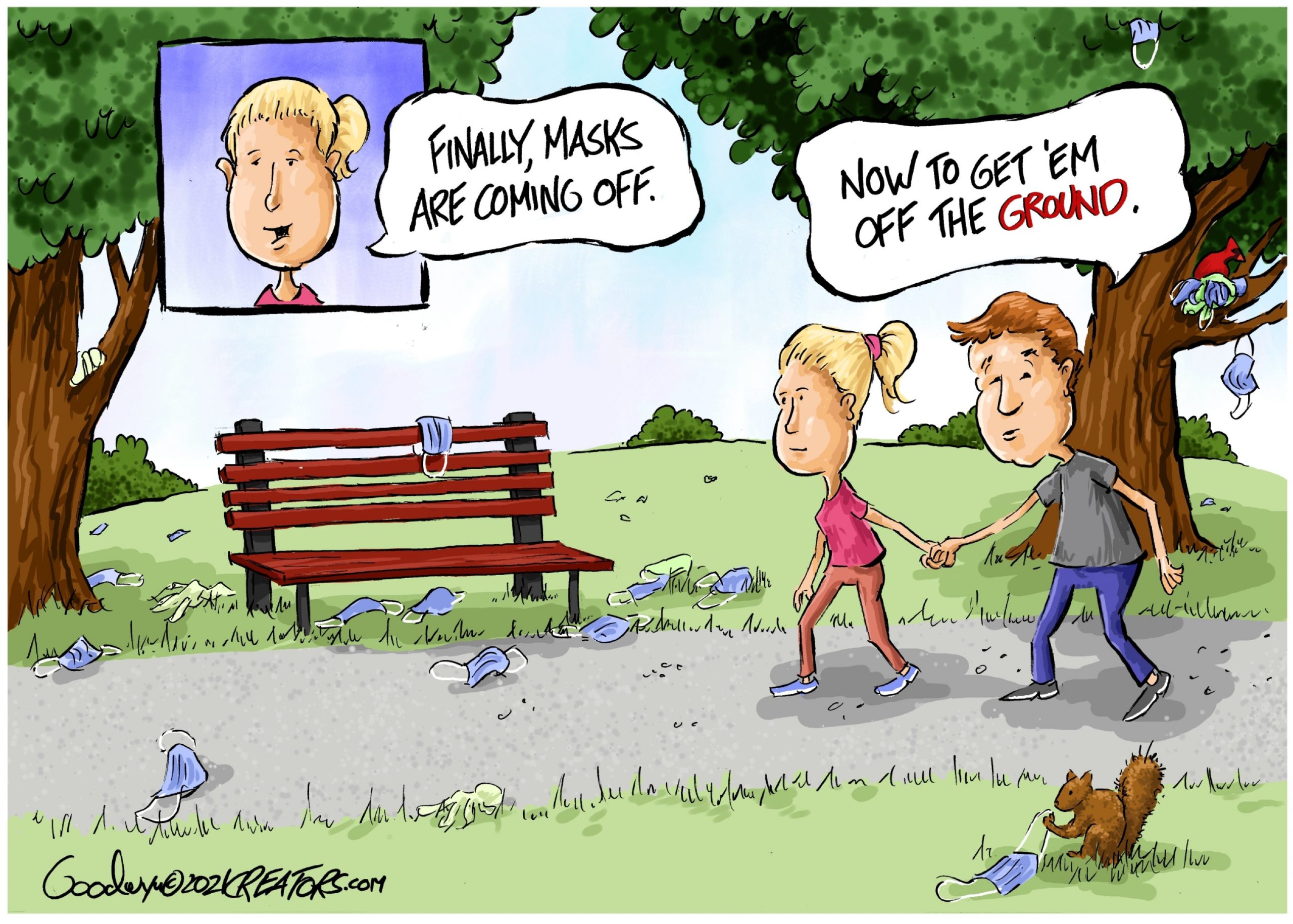 Al Goodwyn Cartoon June 5, 2021 - The Augusta Press