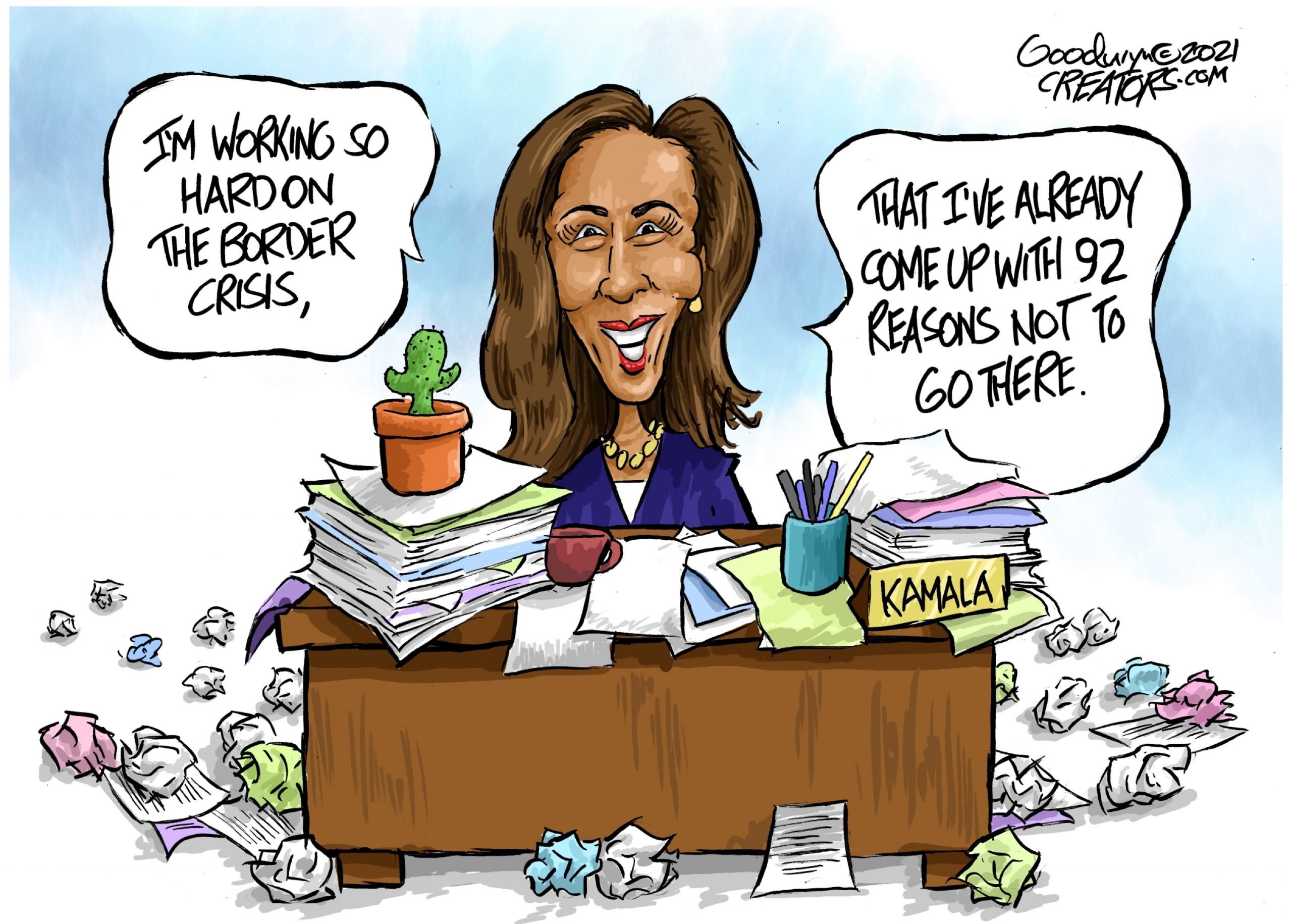 Al Goodwyn Cartoon June 23, 2021 - The Augusta Press