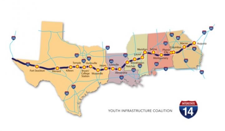 I-14 Will Map a New Route Across Georgia - The Augusta Press