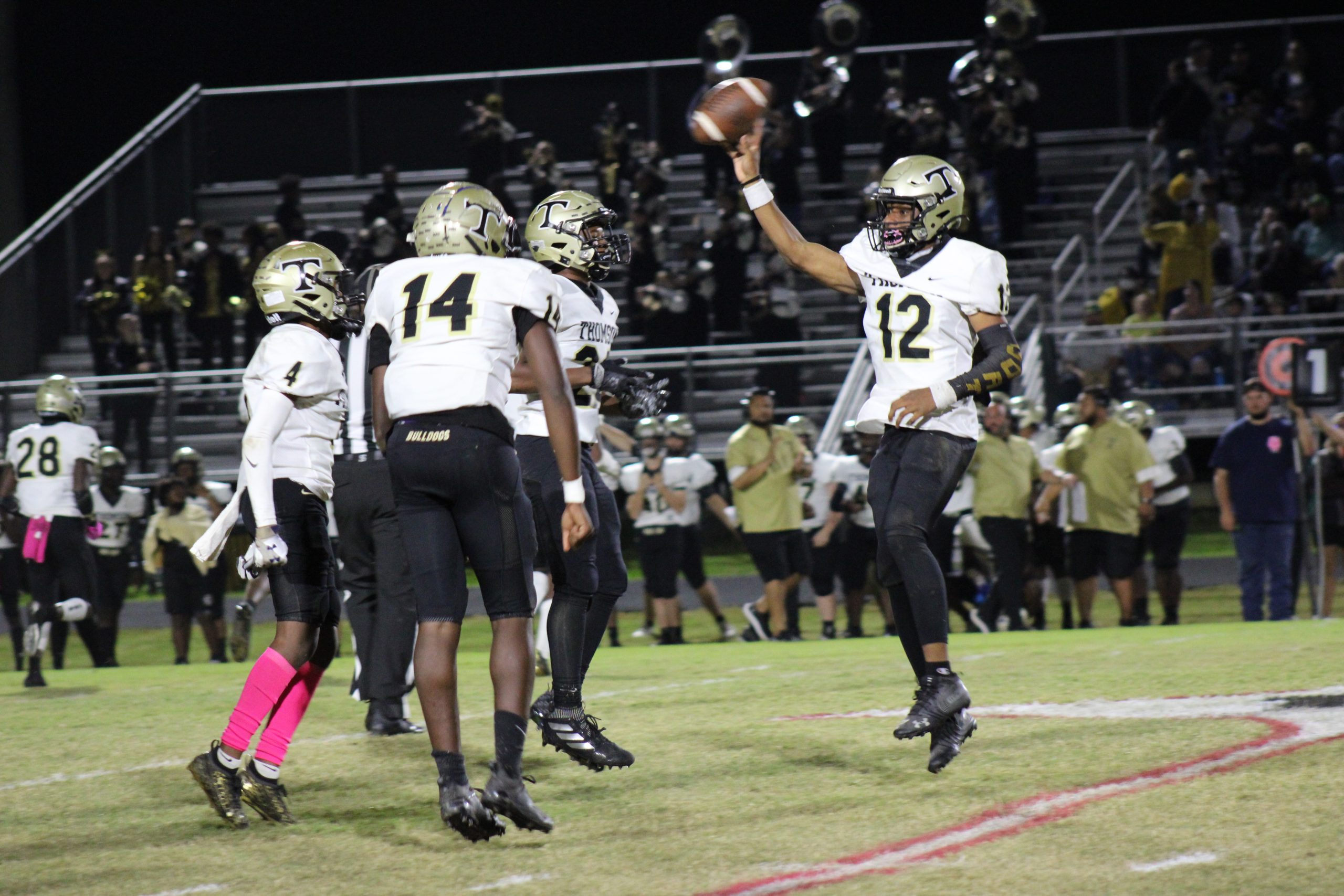 Thomson Runs Away From Harlem 53-7 - The Augusta Press