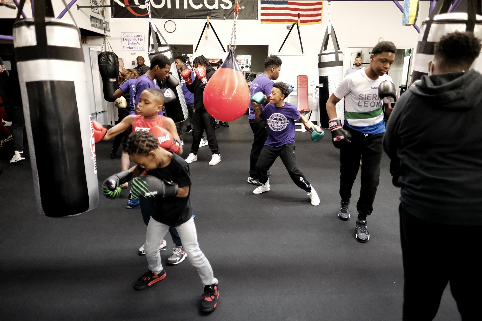 Photojournalism: Augusta Boxing Club grand reopening - The Augusta Press