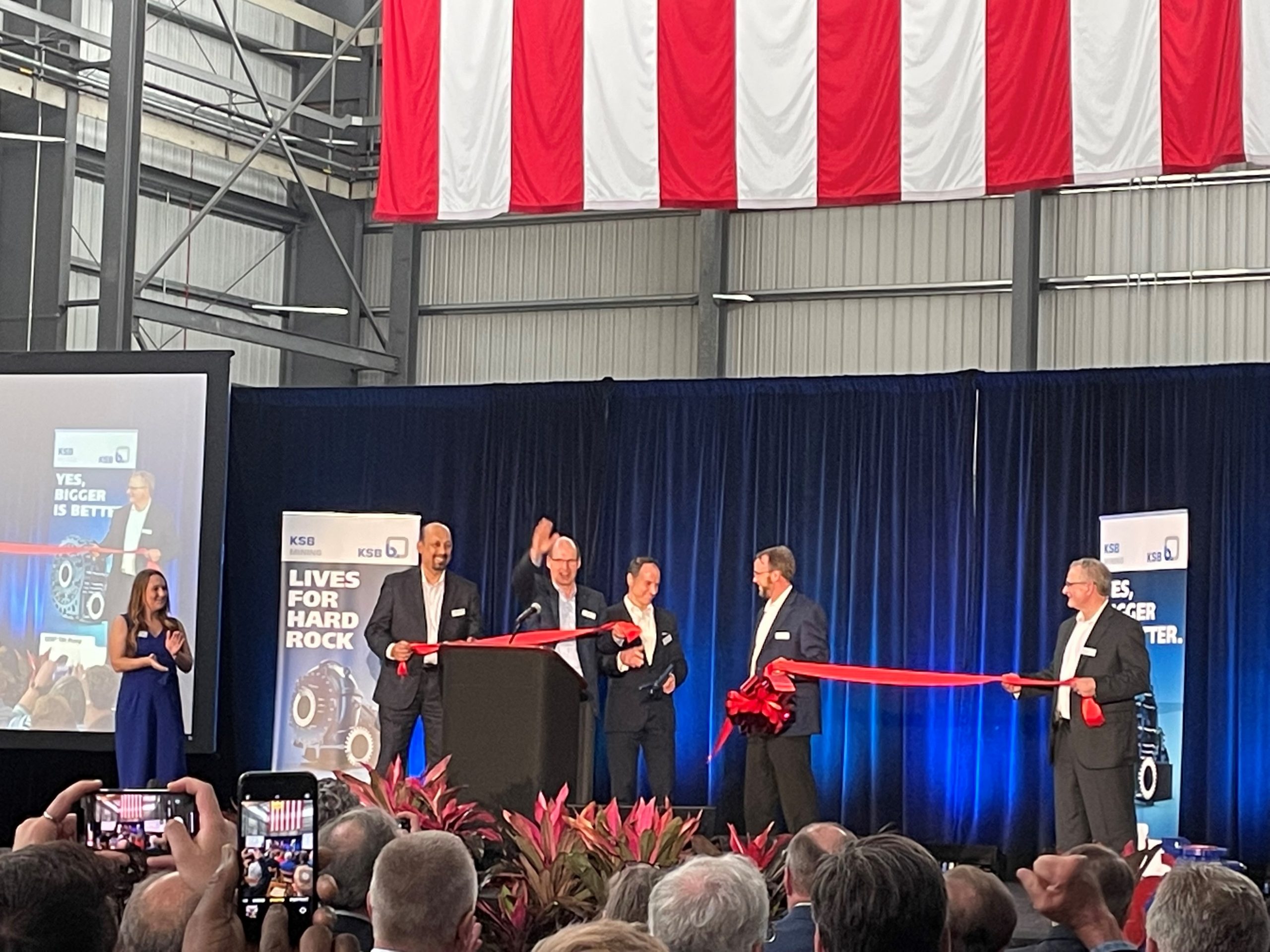 GIW celebrates $44 million expansion of Grovetown facility - The ...