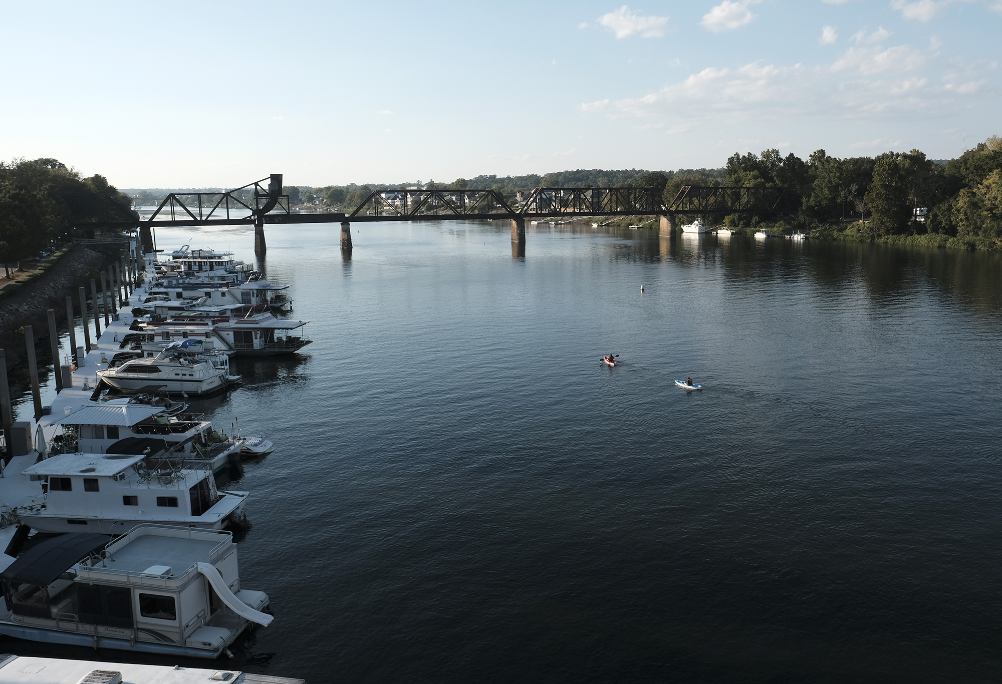 Photojournalism: Pedestrian Bridge Augusta - The Augusta Press