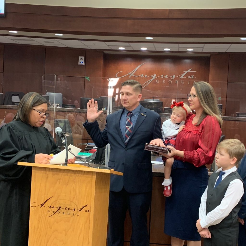 Final three Augusta commissioners sworn in, with a twist - The Augusta ...